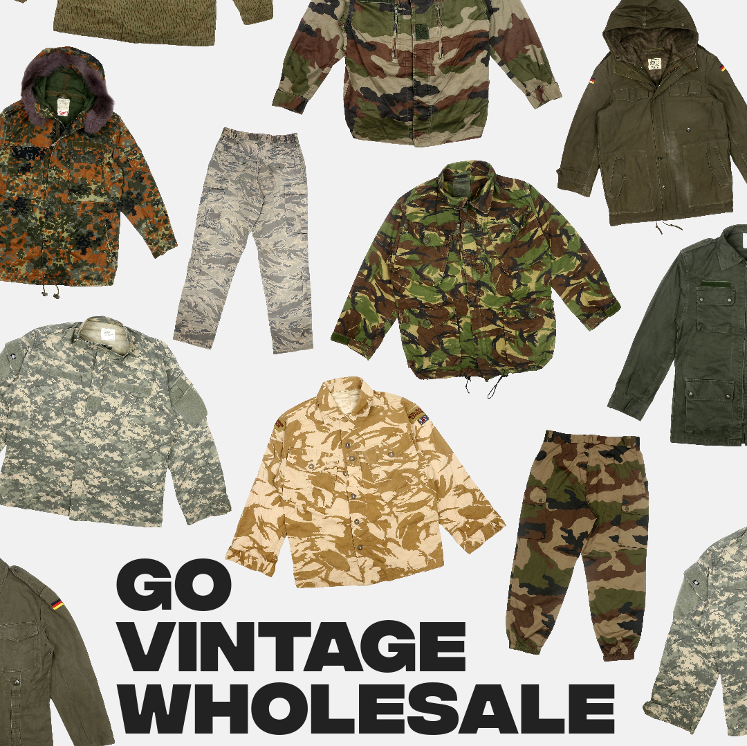 Military Mix x 100 | Vintage Wholesale Marketplace - Bulk Vintage ...