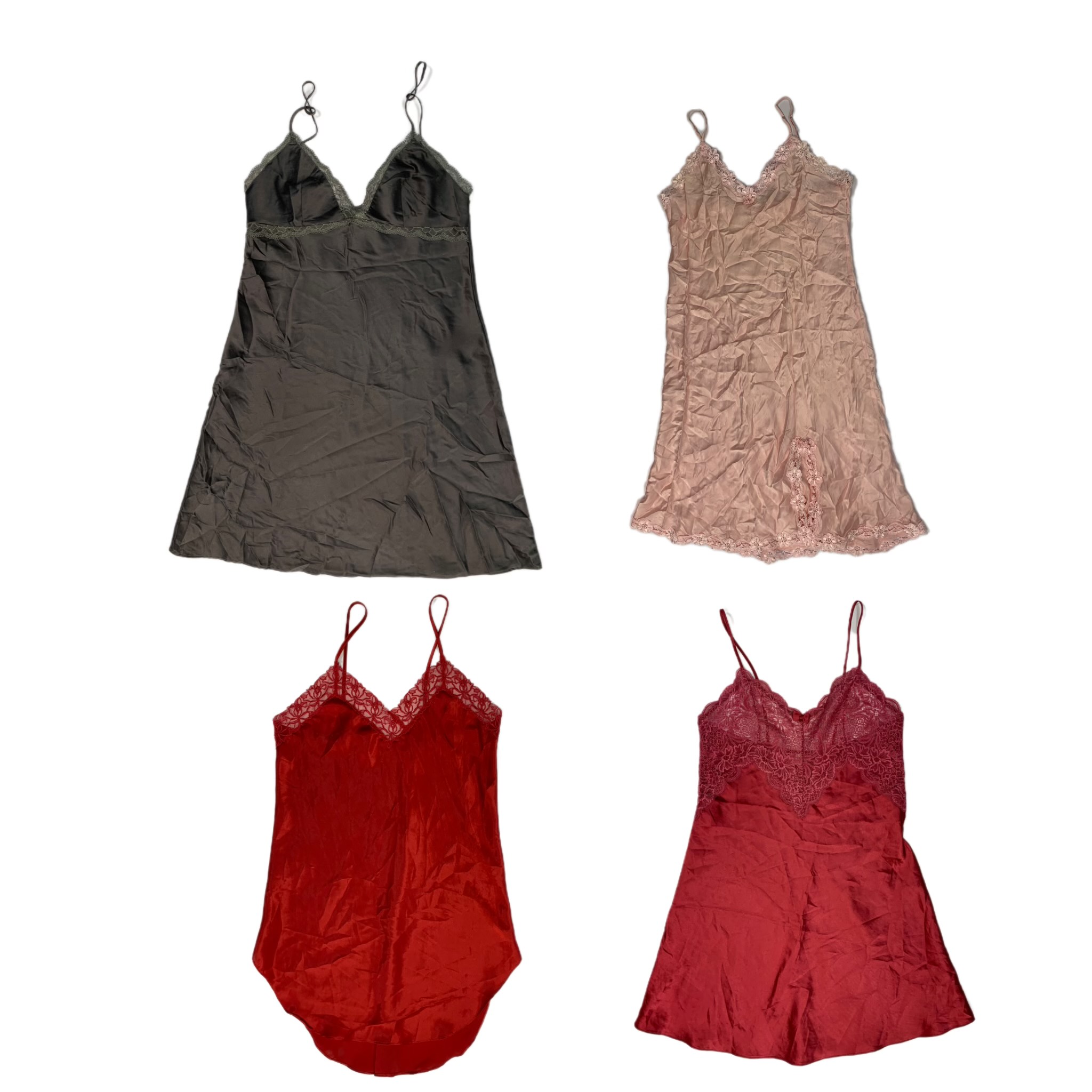 Italian Bale Sulk Slip Dresses (NS-140) | Vintage Wholesale Marketplace ...
