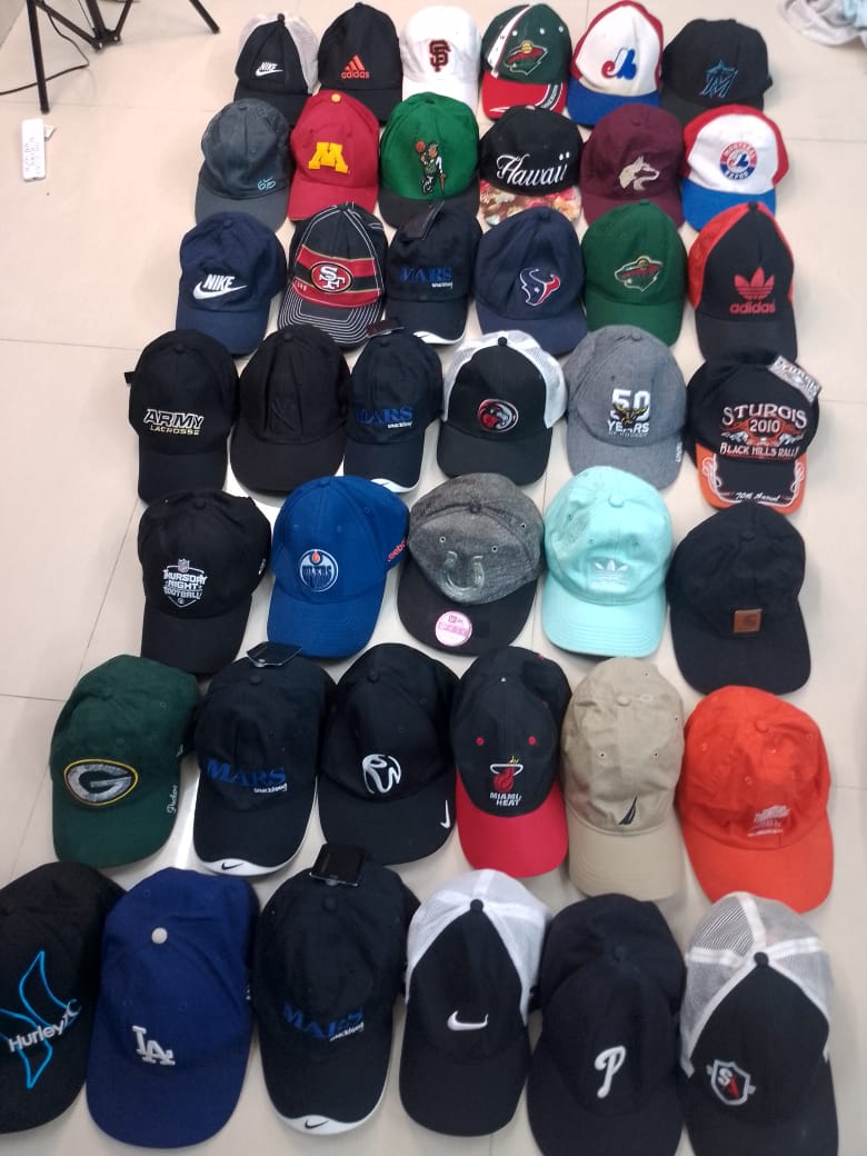 Pro Sports Mixed Brands Caps | Vintage Wholesale Marketplace - Bulk ...
