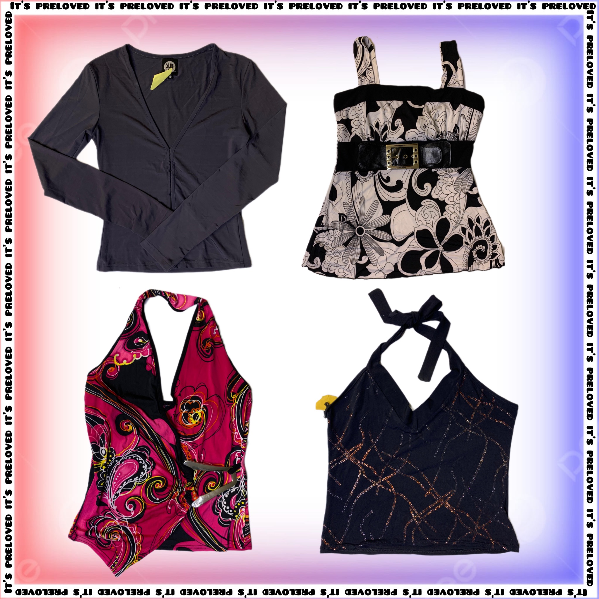 Y2K Tops- Something for everyone (SS-573) | Vintage Wholesale ...