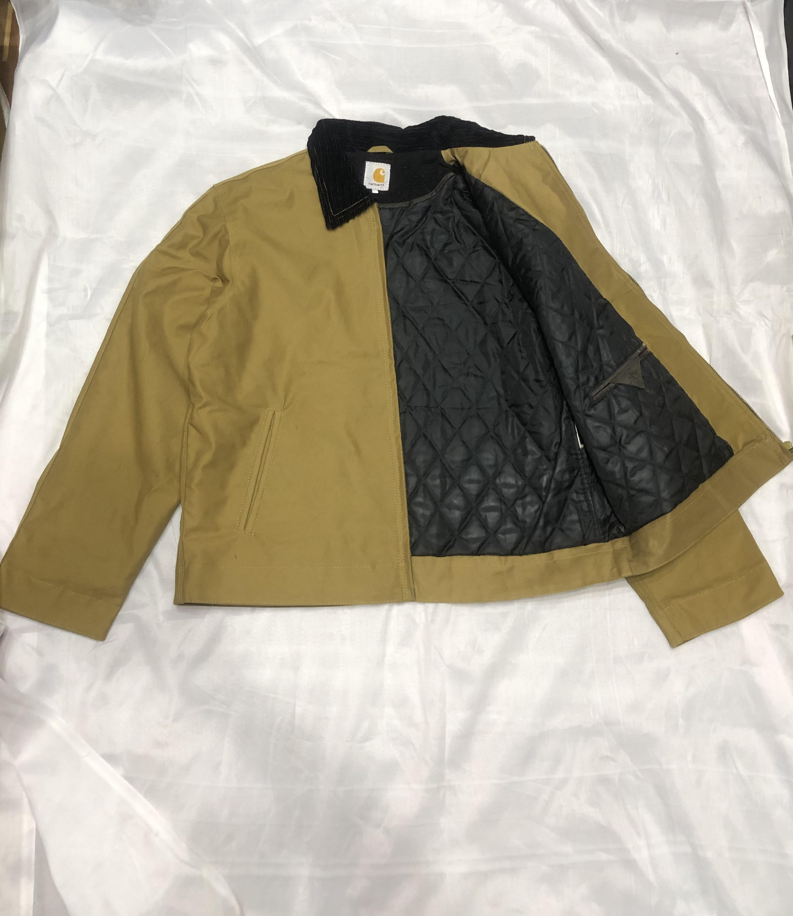 Vintage Carhartt Rework Style Beige Detroit Jacket All Sizes - 15 pcs ...