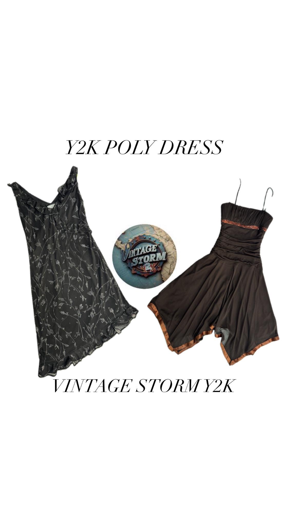 Y2K Aesthetic Poly Dress - 25 Pcs | Vintage Wholesale Marketplace - Bulk Vintage Wholesale | Fleek