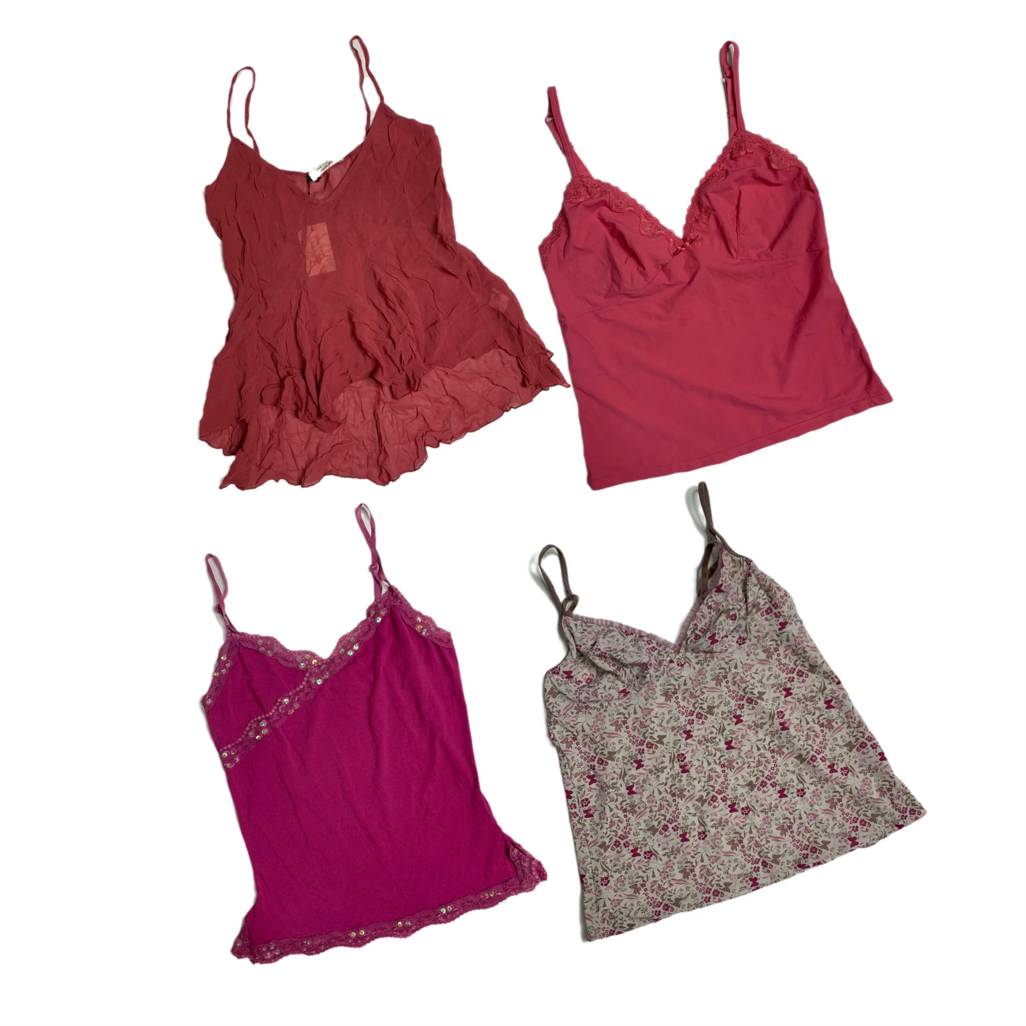 Y2K Soft Girl Era Cami Tops | Vintage Wholesale Marketplace - Bulk ...