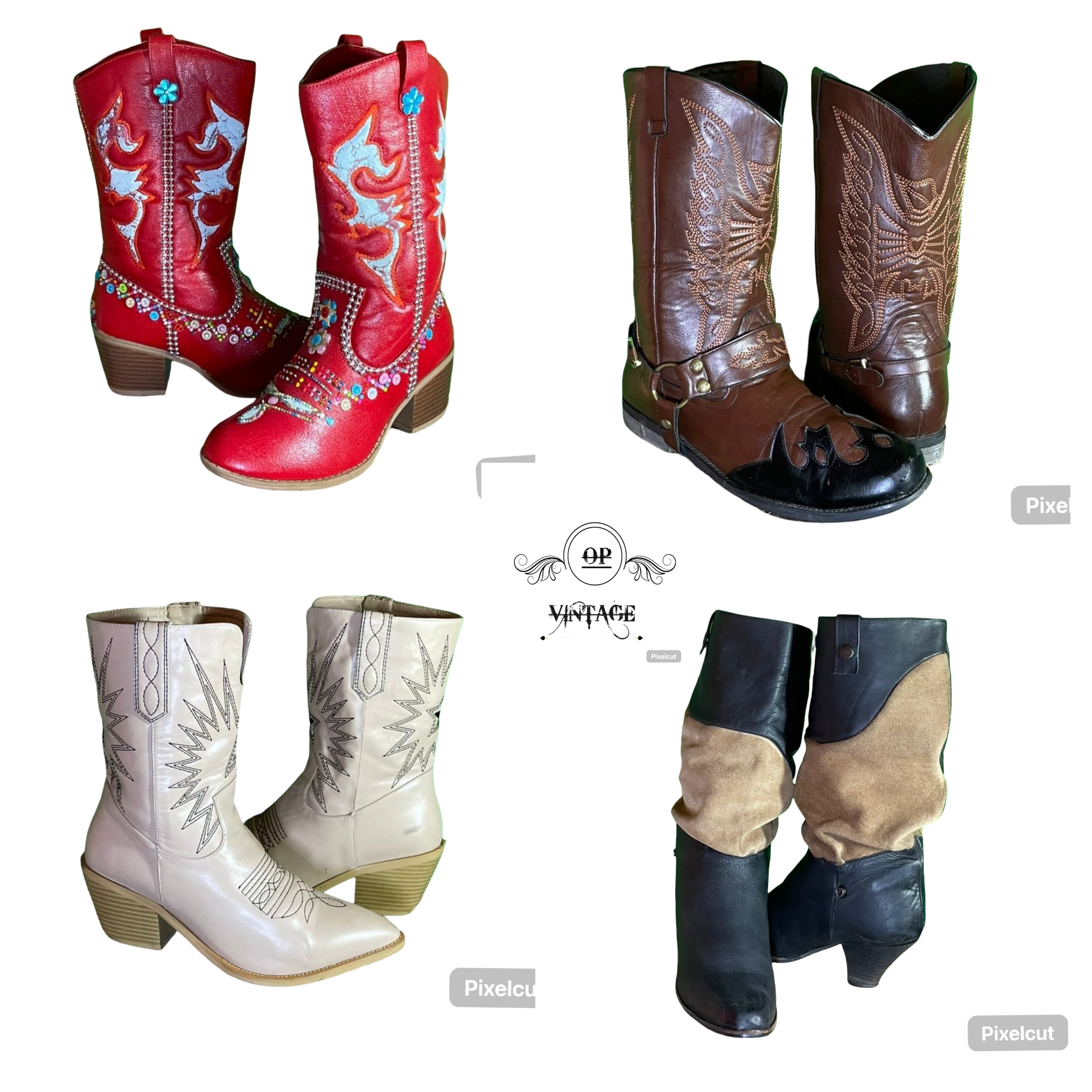Op vintage 141 Y2K Stylish High Heel boots | Vintage Wholesale ...
