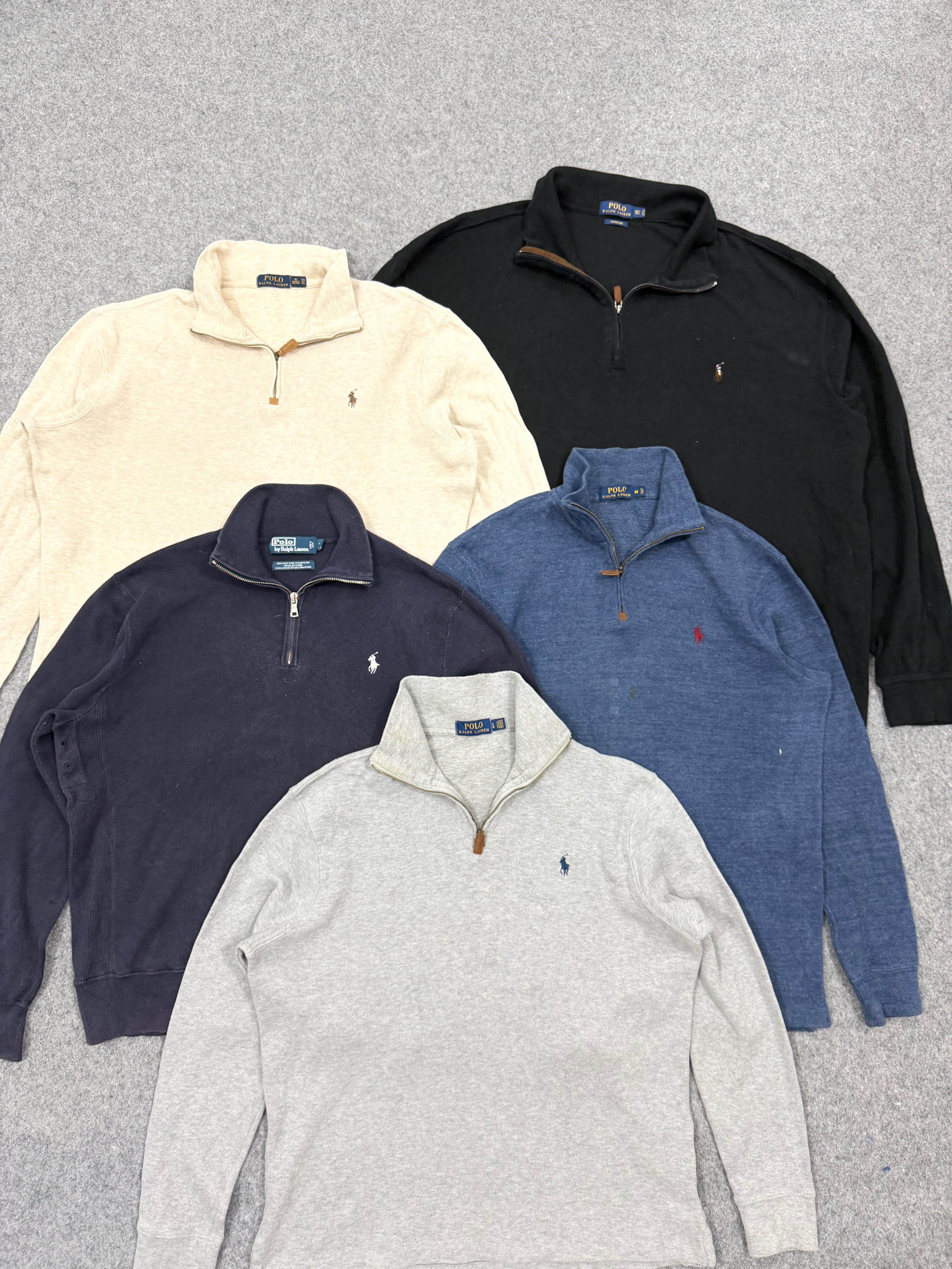 Ralph Lauren 1/4 Zipper | Vintage Großhandelsmarktplatz - Vintage ...